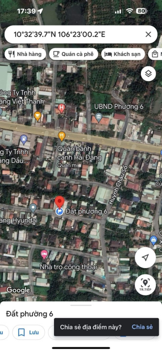 Bán căn nhà mái Thái đường đan 3m (hẻm 499), đường Huỳnh Châu Sổ, P6, 10,8x29m (nở hậu 11,4m)