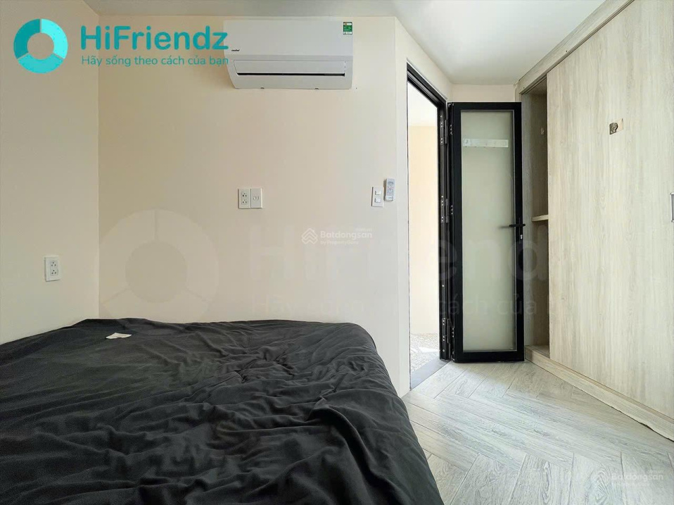 Cho thuê nhà mới hoàn công 1 trệt 2 lầu full NT cửa sổ thoáng ngay ngã tư Hàng Xanh qua quận 1 5p