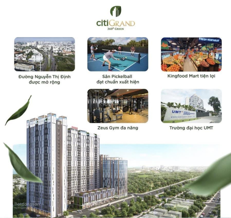 Cắt lỗ căn hộ 2PN Citi Grand trong tháng 3 - View Landmark thoáng mát ...