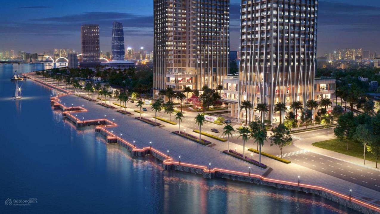 Đỉnh nóc kịch trần 1 căn góc 2 phòng ngủ duy nhất dự án SAM Tower Đà ...