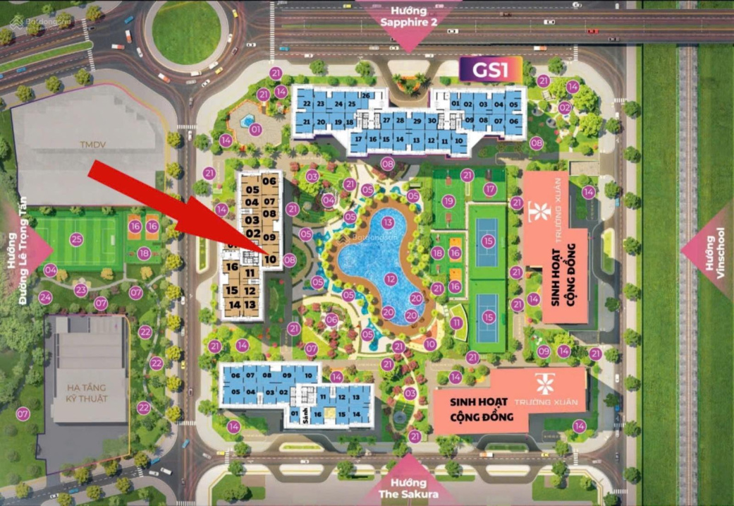 Giá bán shophouse tòa TC1 TC2 TC3 Canopy Smart City T7/2025. Căn shop ...