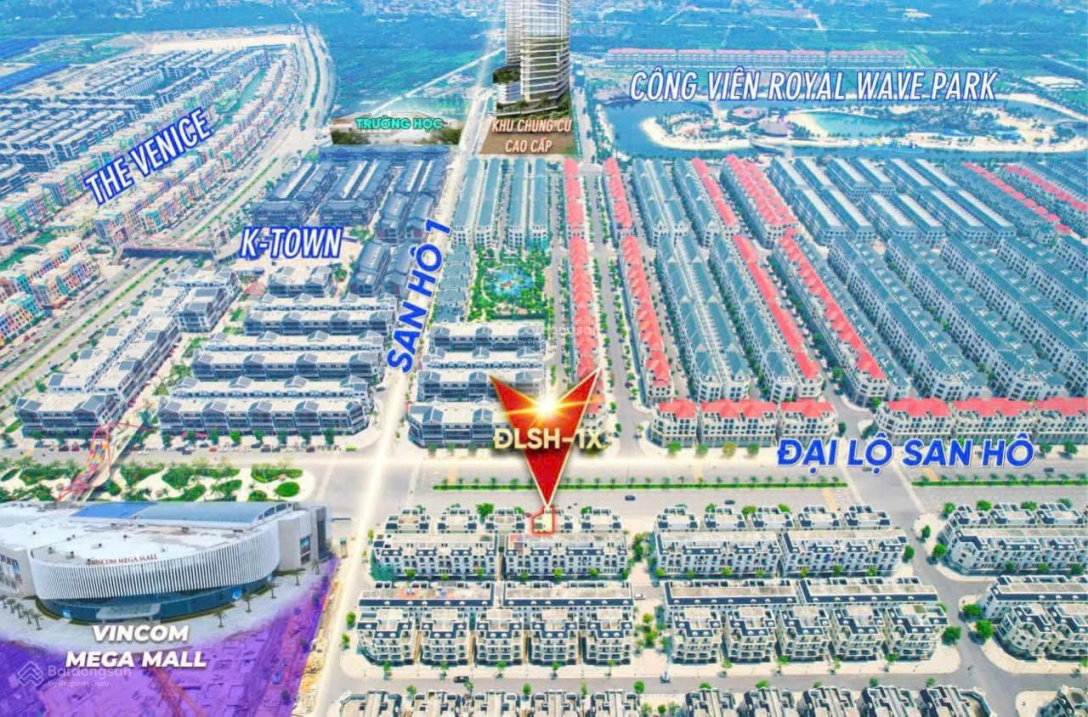 Song lập TM lâu dài gần Vincom OCP2, trục chính mở 51 m. LH 0966 659