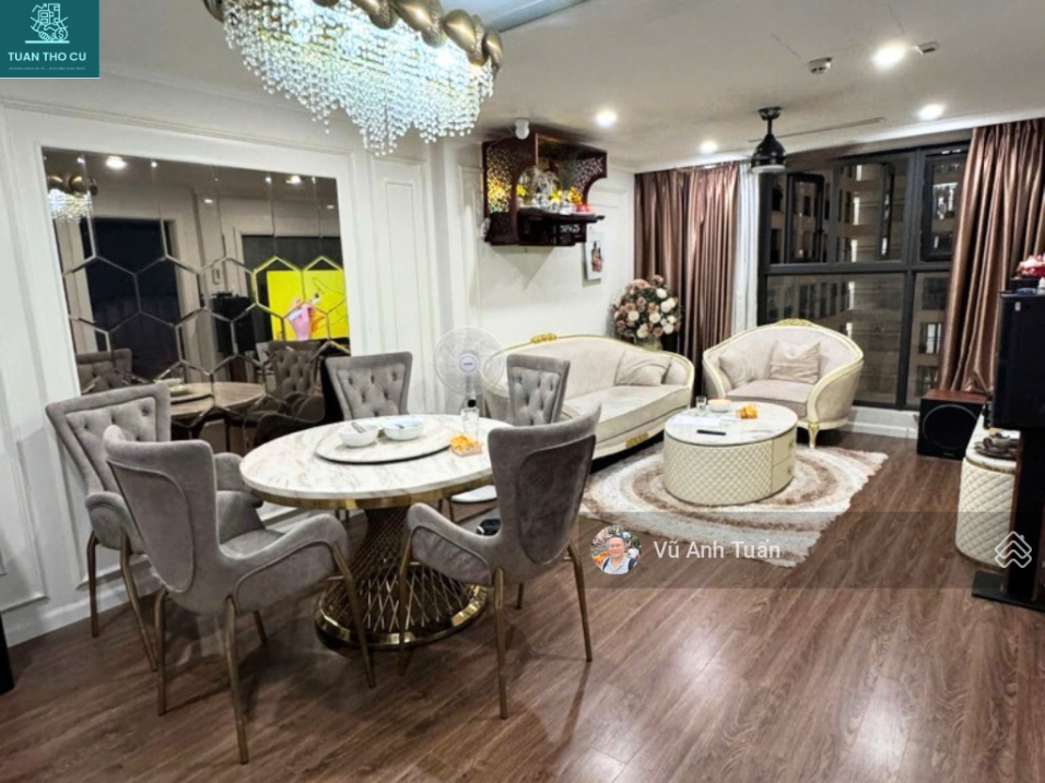 Bán căn hộ 3 ngủ Hateco Hoàng Mai, View triệu đô, Sát Gamuda Central Residence, 79.5/86m2, 4.15 tỷ