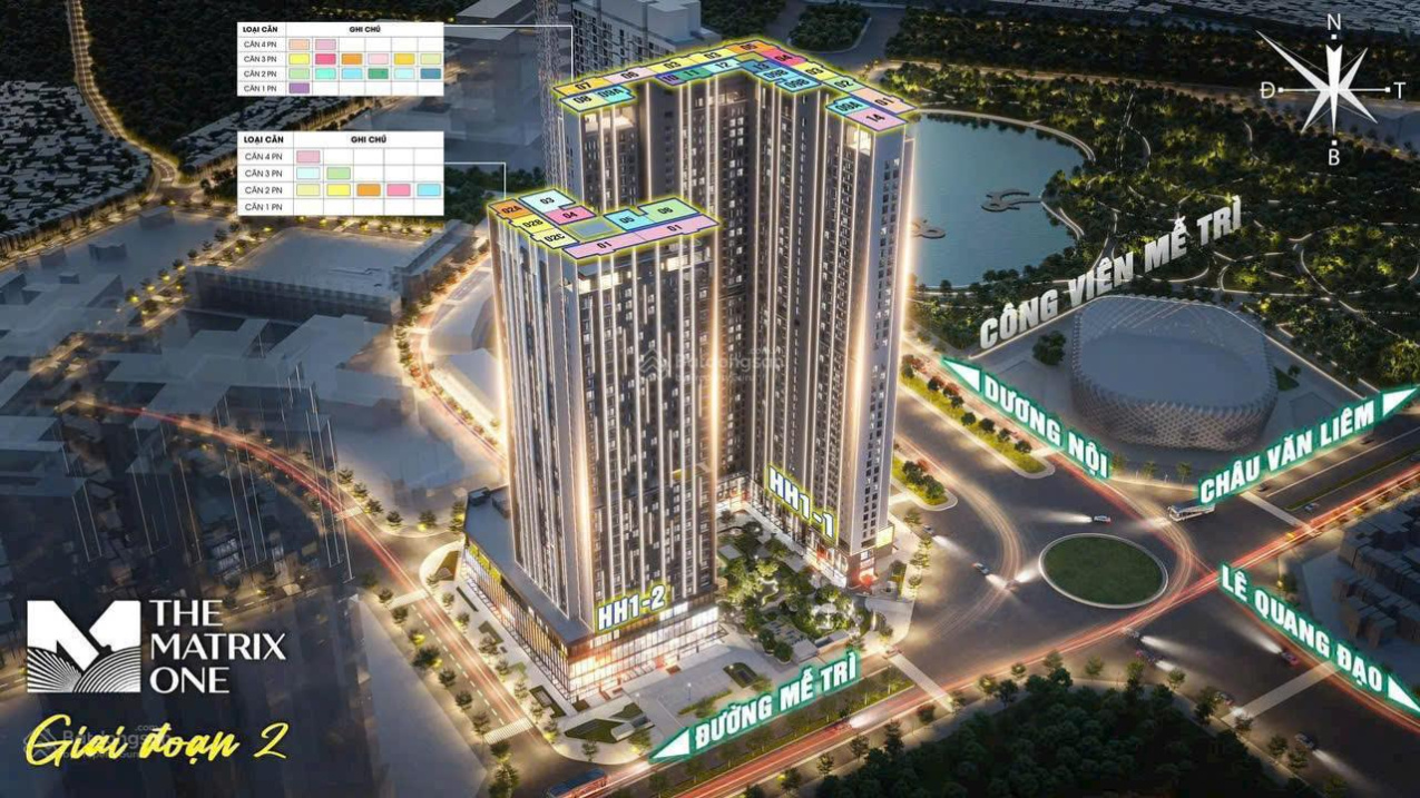 Chính thức nhận booking đặt chỗ dự án The Martrix One 2, căn hộ vip nhất bờ tây Hà Nội, CK 13%