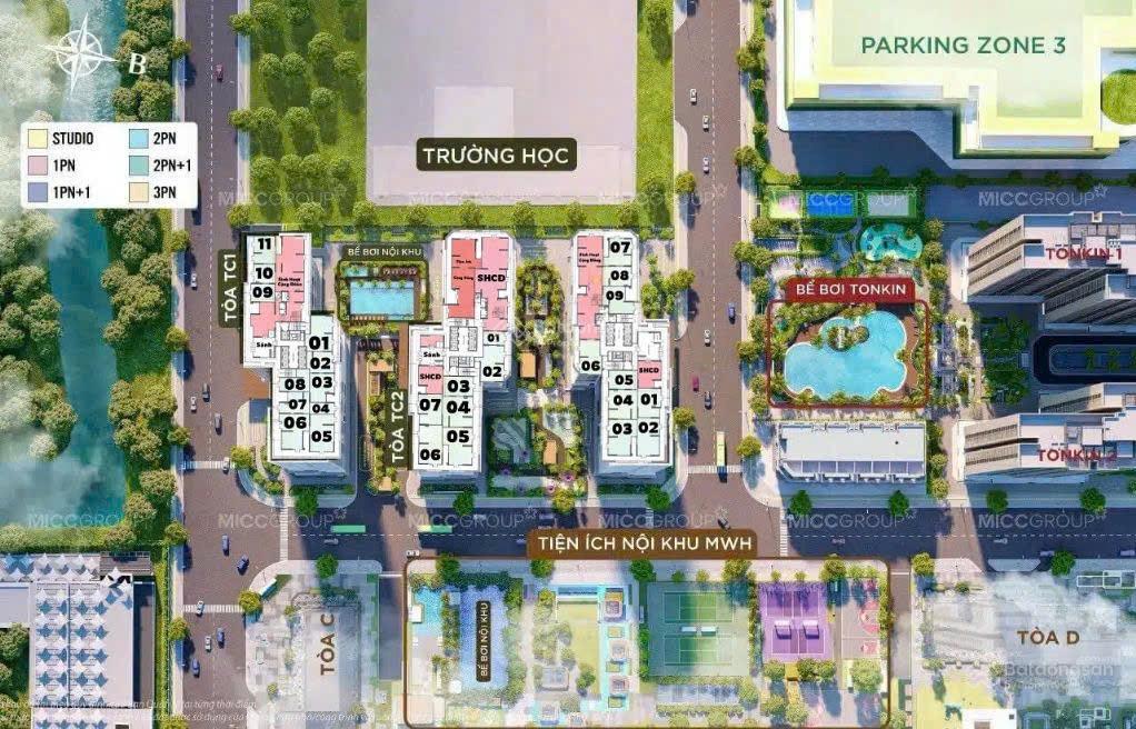 Shop khối đế Canopy - quỹ ngoại giao - DT 40m2 - ký trực tiếp với CĐT ...