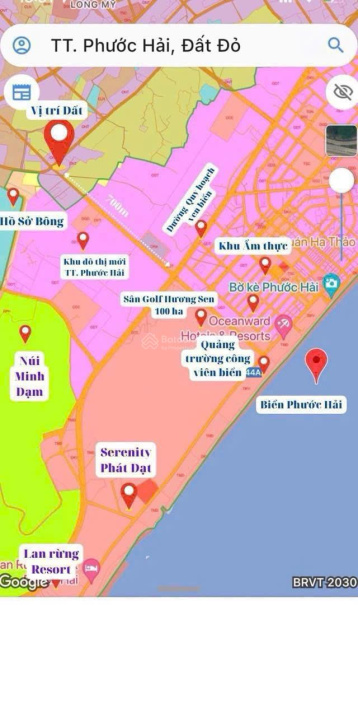 Siêu đẹp làm nhà vườn thị trấn Phước Hải view núi cực chill