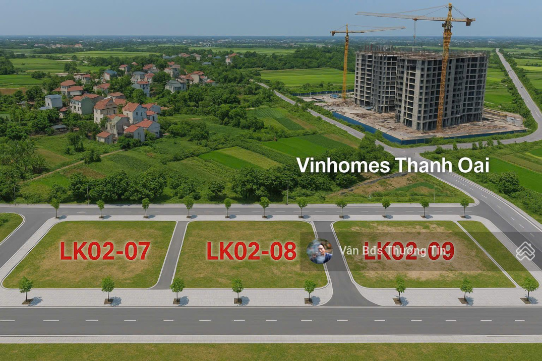 Chính chủ cần bán nhanh 3 lô liền kề LK02-07, LK0208, LK02-09 tại khu đấu giá Thành Cao Thanh Oai