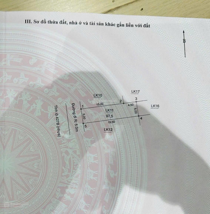 Bán lô đất đấu giá Ao Đầu Vôi, Song Khê Tam Hưng Thanh Oai Hà Nội