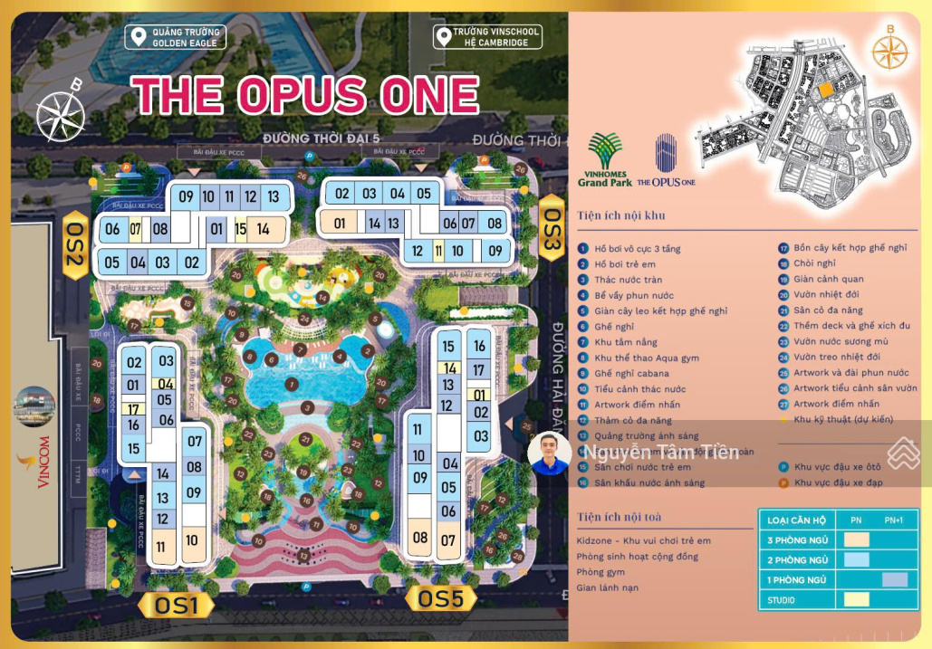 Phân tích giá, CSBH từng căn hộ Ori, BS, GH, BE, Opus| quỹ hàng nội bộ 1PN 2tỷ4; 2PN 2tỷ9; 3PN 3tỷ7