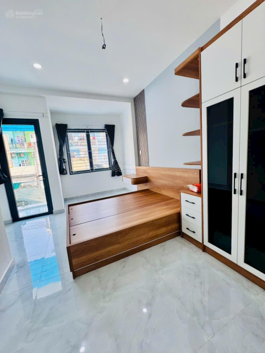 Bán nhà SHR 51m2, 1 lầu, 2P, hẻm ô tô ở An Phú Đông Q12. Giá: 4,25 tỷ