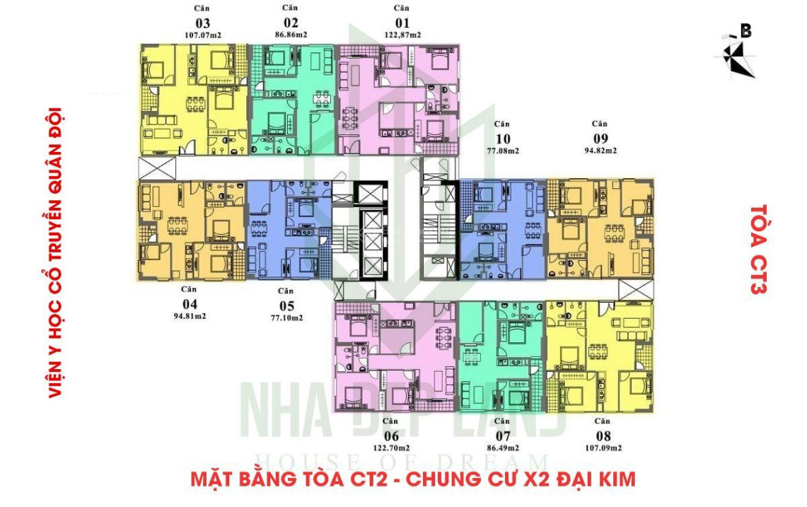 VỪA NHẬN NHÀ, MÌNH BÁN NHANH CĂN GÓC 95M2 3PN 2VS BAN CÔNG HƯỚNG MÁT, VIEW ĐẸP TÒA CT2 X2 ĐẠI KIM
