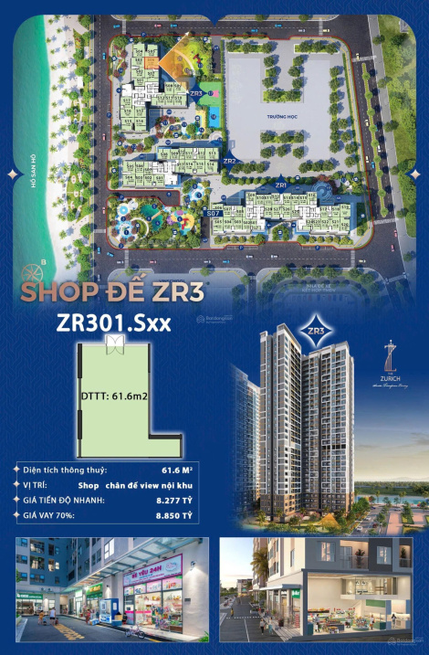 Sở hữu ngay shop chân đế ZR3 tâm điểm kinh doanh sầm uất tại Vinhomes ...