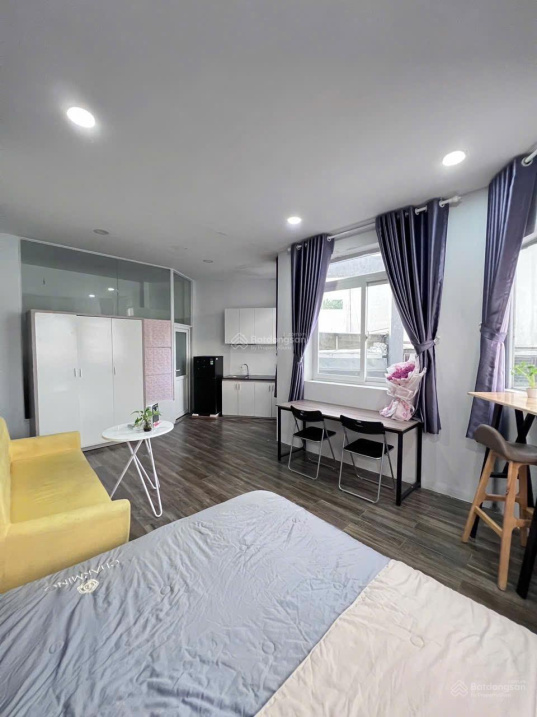 Căn hộ studio, 40m2, Ngô Tất Tố, Bình Thạnh, sát quận 1,3, phòng thoáng ...