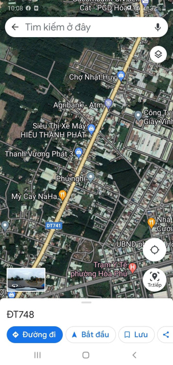 Mặt tiền kinh doanh DT 741 Hòa Lợi ngay chợ Nhật Huy, 255m2 buôn bán quá tốt giá êm chỉ hơn 5 tỷ xx