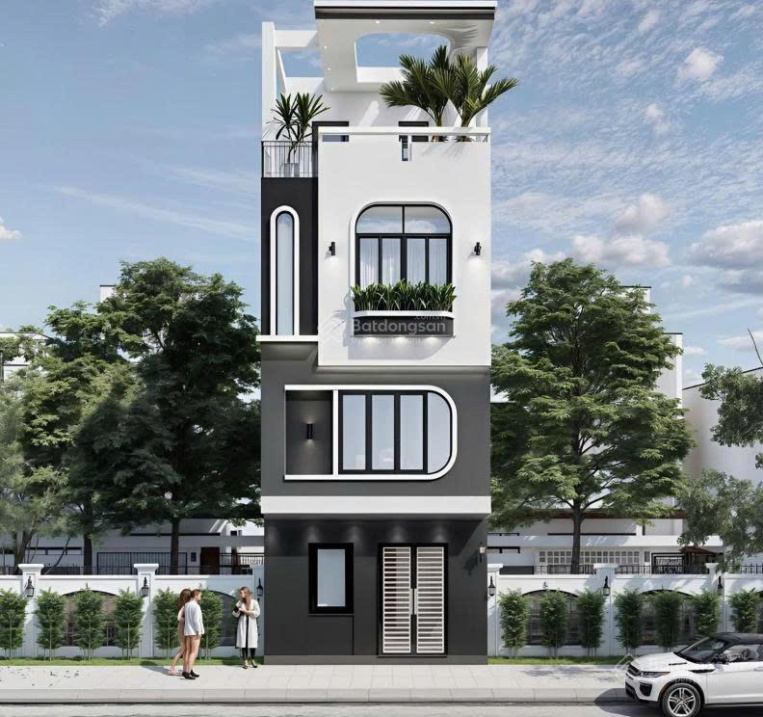 Một siêu phẩm mới của Huland 4 tầng 3PN, thiết kế hiện đại, vị trí đẹp ...