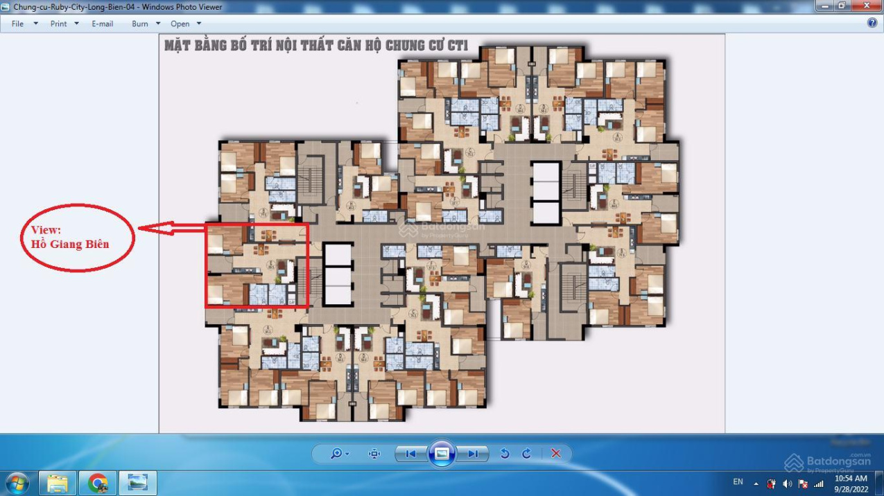 Bán căn hộ tòa Ruby CT1 Giang Biên, Long Biên. S: 70m2. Giá 3,4 tỷ