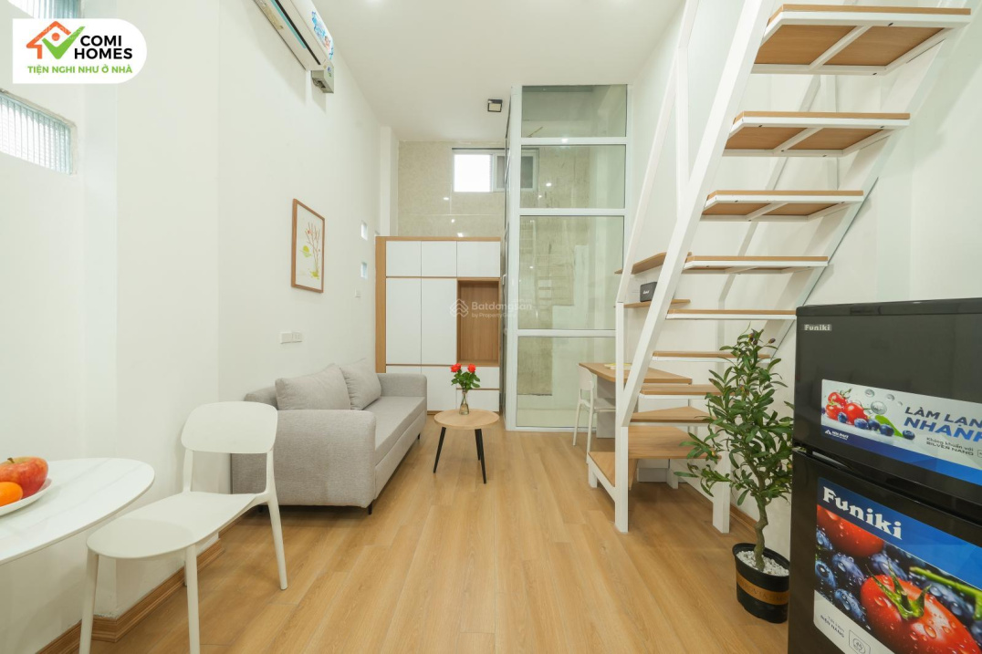 Comi Homes 84 Trần Quang Diệu - Hoàng Cầu, thiết kế hiện đại, đầy đủ đồ: Studio, 1K1N - về ở ngay