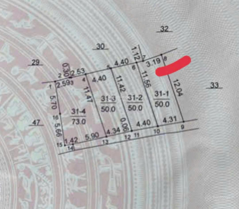 Bán lô đất 50m2 giá đầu tư - Ngãi Cầu - An Khánh - ngõ nông - sổ vuông đẹp không lỗi nhỏ