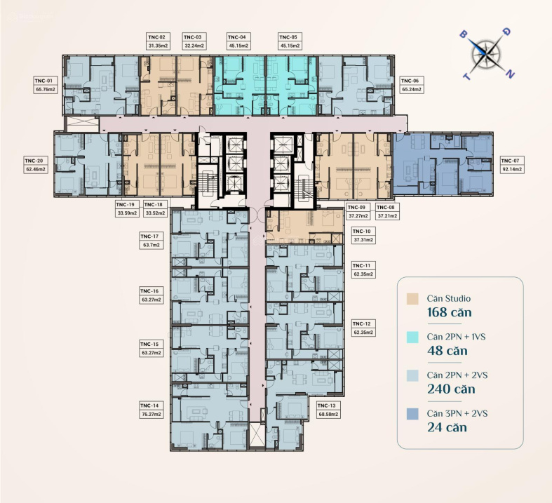 Chung cư mới cuối cùng tại Ngã Tư Sở, giá chỉ 3 tỷ bàn giao T8/2025
