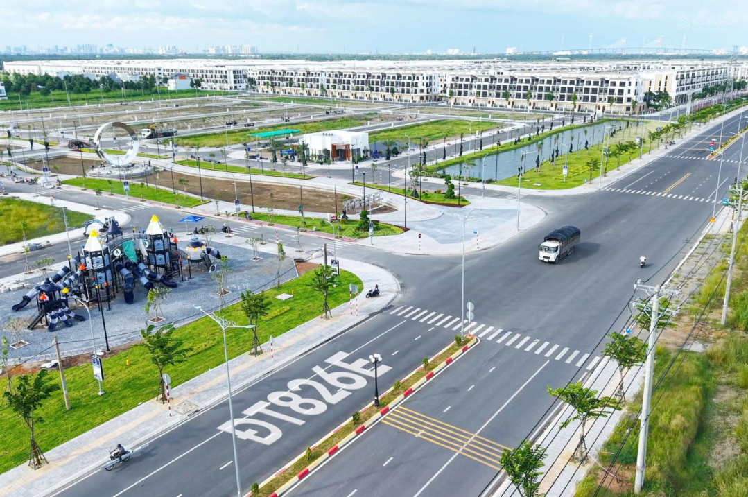 Đất đã có sổ đỏ riêng KDC Vĩnh Tường, TT 18 tháng, Viettinbank cho vay 70%