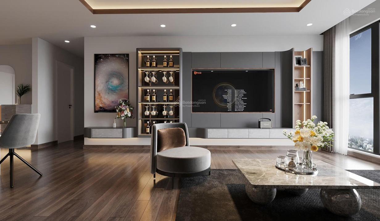 Bán căn Duplex Dt 300m2, 6PN4VS, tầng trung view hồ dự án Mandarin Garden, Hoàng Minh Giám