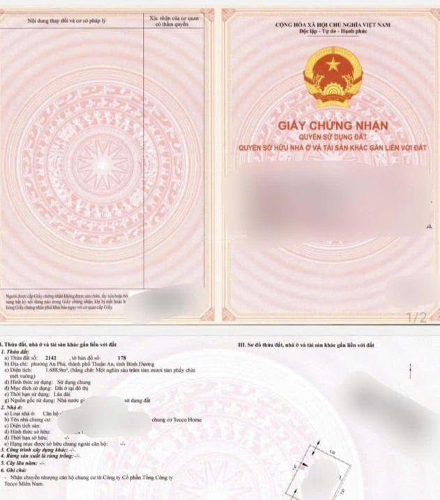 (7779a) mẹ đơn thân bán rẻ. Tecco home, 60m² sổ hồng: 1,5 tỷ. Cam kết giá thật. Nhật ký gửi