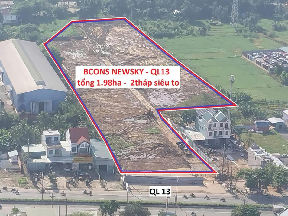 Bcons Newsky - mặt tiền QL13, ngay ga Metro đi TP chỉ 20p