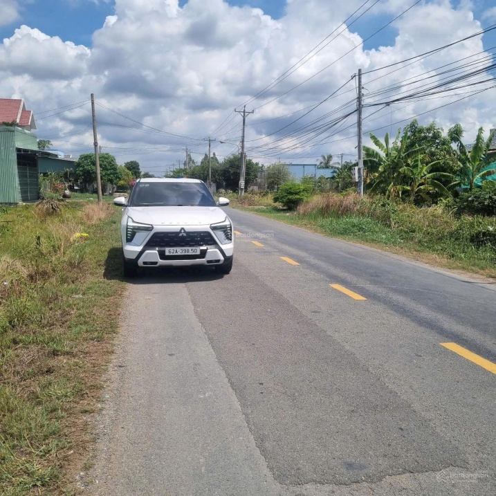 Bán đất mặt tiền đường nhựa 827A nhựa 18 m tại xã Thanh Phú Long, 1,55 tỷ, 199,2 m2, pháp lý đầy đủ