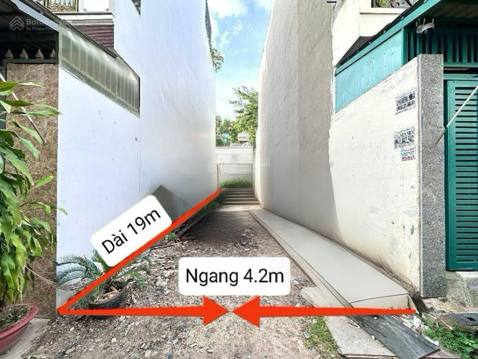 GÒ VẤP - BÁN GẤP LÔ ĐẤT 4.2X19 CHỈ 5 Tỷ 1 TL SÁT BÊN TÂN BÌNH - KO LỘ GIỚI