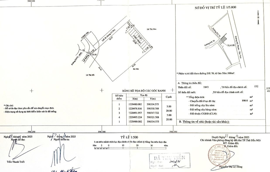 915m2 sát thành phố mới Bình Dương, gần trường học có gần 40m mặt đường ...