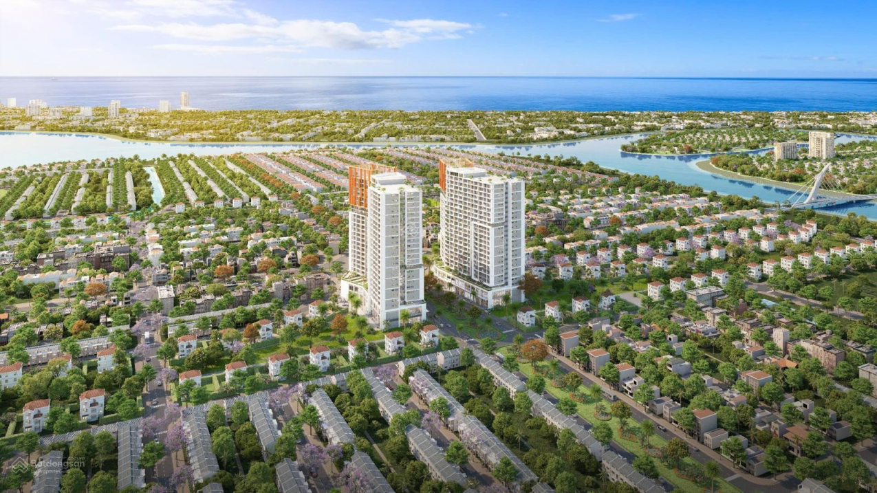 2,05 tỷ - căn hộ 59.6m2 - Giá chỉ 33tr/m2 cho CC cao cấp Sun Cora Tower, 29/3, Hòa Xuân, Đà Nẵng