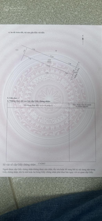 Bán đất tại Xã Phước Thạnh, Mỹ Tho, Tiền Giang, 450 triệu, 100m2 hàng ...