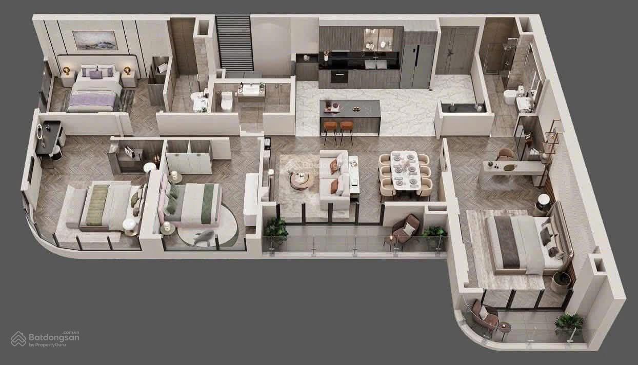 Căn 4 ngủ - 142 m2 - 15 tỷ vốn vào 5 tỷ - tầng trung - vay 80% ân hạn ...