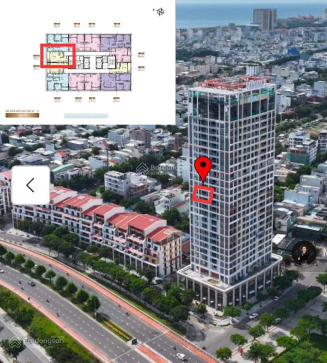 Căn Studio tầng cao view sông Hàn, cầu Rồng, pháo hoa - Diện tích 40m2 ...