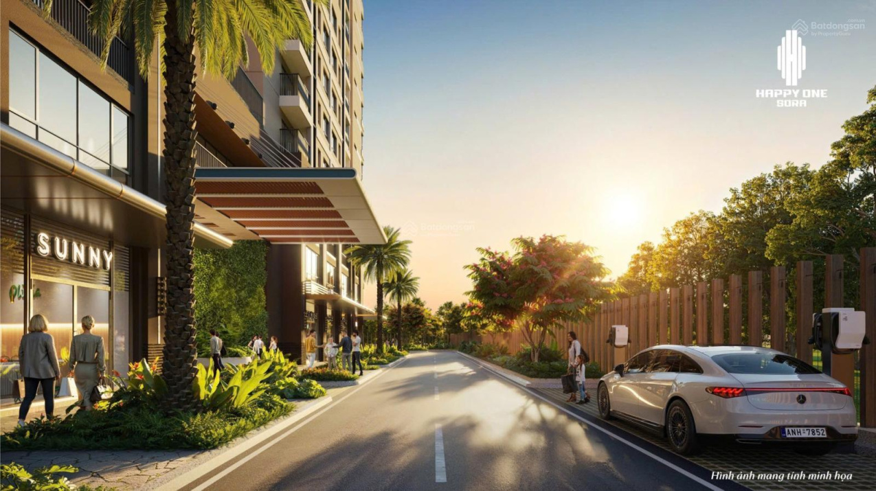 Bán căn 1PN Happy One Sora * Giá 2.750 tỷ * View thoáng * Hỗ trợ vay ...