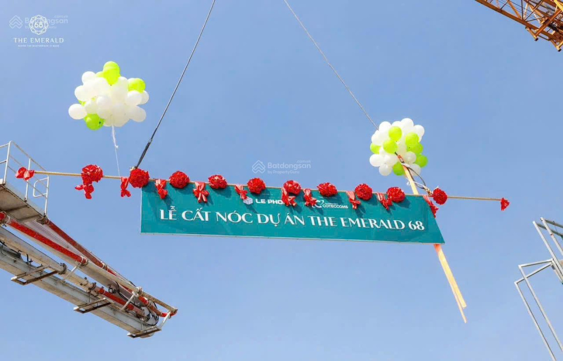 Emerald 68 - siêu phẩm A12.09 - 2PN2WC góc - view sông SG, LandMark 81 - vẫn được góp sau nhận nhà