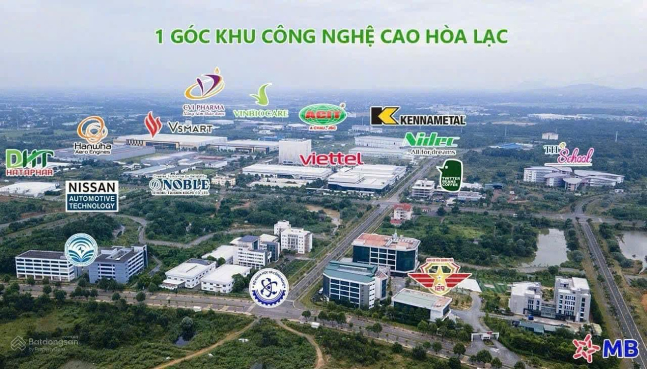 BÁN LÔ ĐẤT SÁT KHU CNC HOÀ LẠC - CẦU VAI RÉO PHÚ CÁT - DÂN CƯ ĐÔNG ĐÚC ...