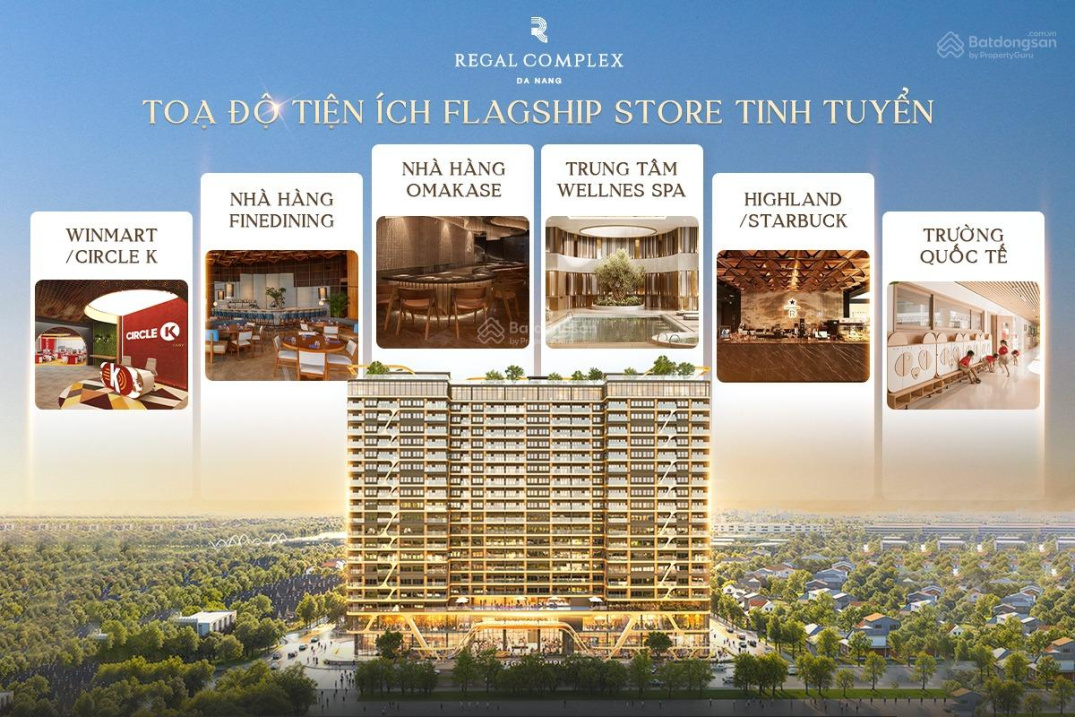 Căn hộ 2PN Regal Complex tòa Mira | View sông & biển, giá tốt nhất đợt