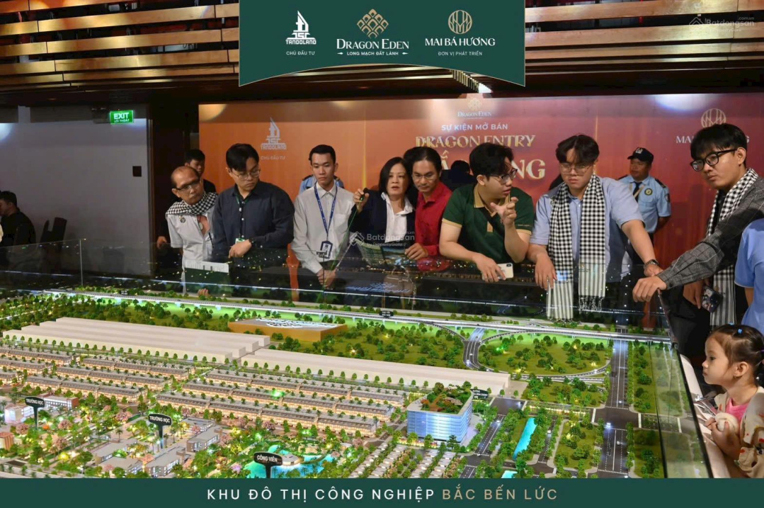 KDC Dragon Eden khu đô thị cửa ngõ Tây Nam TP. HCM - diện tích đa dạng ...